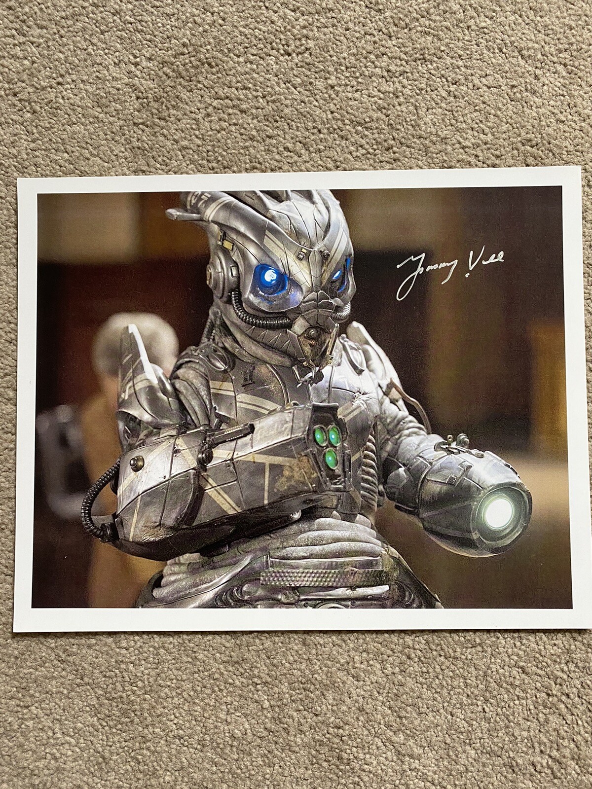 Jimmy Vee Doctor Who "Alien Monster" 10x8 Signed Autograph Rare | eBay UK