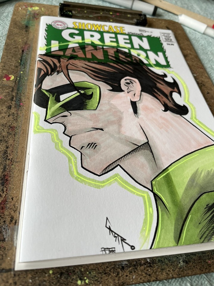 DC Showcase #22 Facsimile BLANK Sketch Cover Variant - 1st Hal Jordan ...