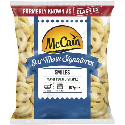 McCain Menu Signatures Smiles | 10x907g | Free Delivery | eBay UK