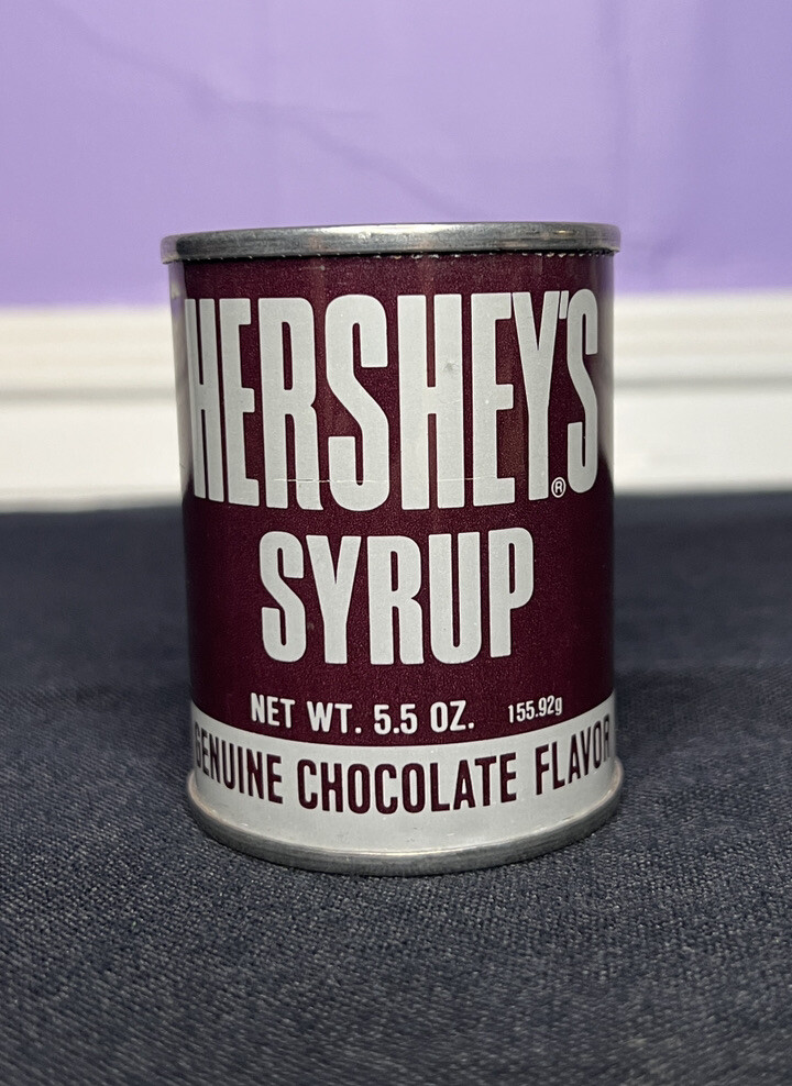 Hershey Syrup Can