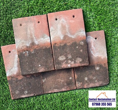 RECLAIMED Marley Concrete Plain Tiles - Old English Dark Red (MC-78ZA ...