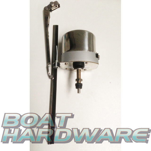 SSteel Windscreen Windshield Wiper Motor Kit Set Marine Boat Tractor ...