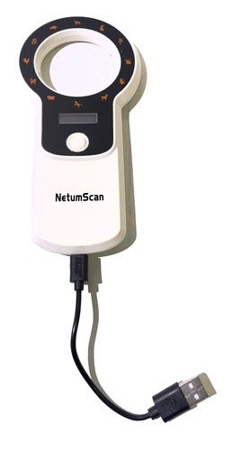 Portable Pet Microchip Reader SCANNER 1024 Data Storage Pet Chip ...