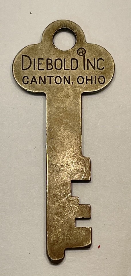 Vintage Diebold Inc Canton Ohio steel key 301 | eBay