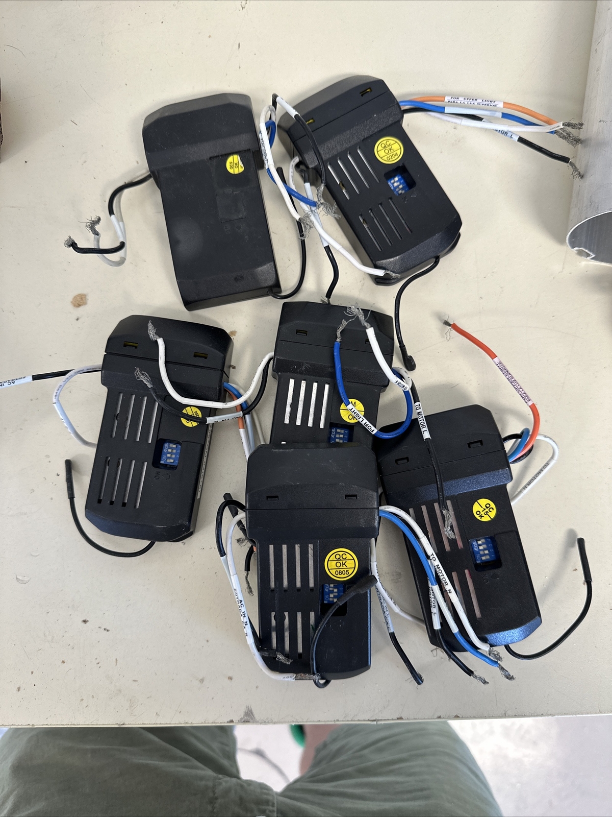 Hampton Bay Remote Control & UC7067RC Ceiling Fan Receiver for sale ...