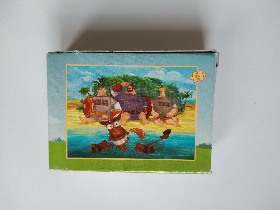 2 x Mini Puzzle Russian Folklore Animation Superhero Three Bogatyrs ...