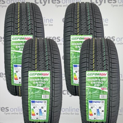 4 X New 205 60 16 92V GEPROMAX CS1 205/60R16 2056016 *B WET GRIP* (4 ...