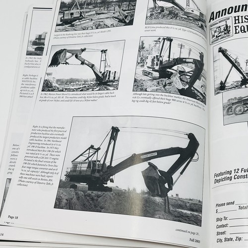 2003 Equipment Echoes Magazine Evolution Of The Backhoe Contracting ...