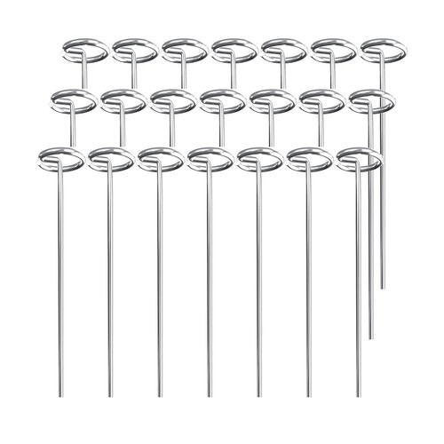 6 Inch Galvanized Landscape Sod Stakes Garden Staples Barrier Pins 50 ...