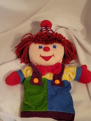 Gymboree Gymbo The Clown Puppet Plush Toy 14” Soft Toy Stuffed Gym | eBay