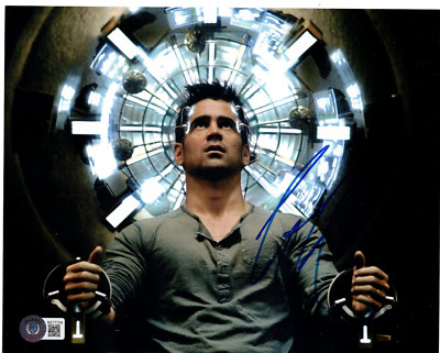 Colin Farrell Signed 8x10 Photo Autograph, Total Recall, Quaid, Beckett ...