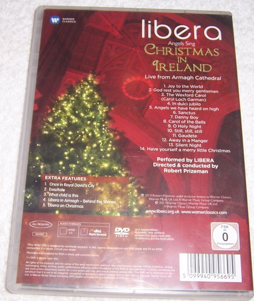 Libera Angels Sing Christmas in Ireland DVD | eBay
