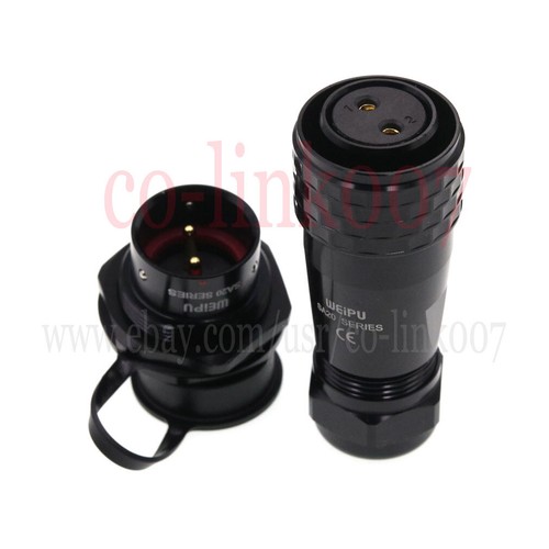 WEIPU SA20 series 2 Pin Waterproof Connector, SA2010 SA2015 Aviation ...