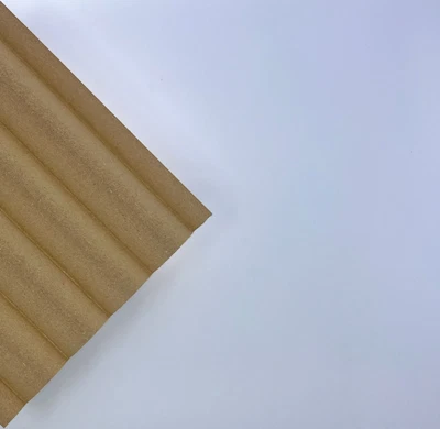 Ribbed Decorative Paneling MDF Paintable | Grelly UK