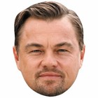 Leonardo DiCaprio (Beard) Celebrity Mask, Flat Card Face | eBay