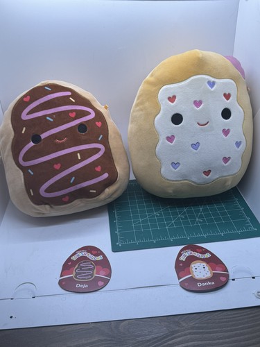 Squishmallow Deja Donut And Danka Pastry Food 8" Inch Plush Fast Ship ...