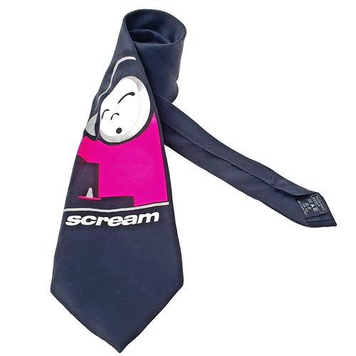 Men's Butler and Webb Tie Novelty Scream DJ 100% Silk 59" x 3.5" | eBay UK