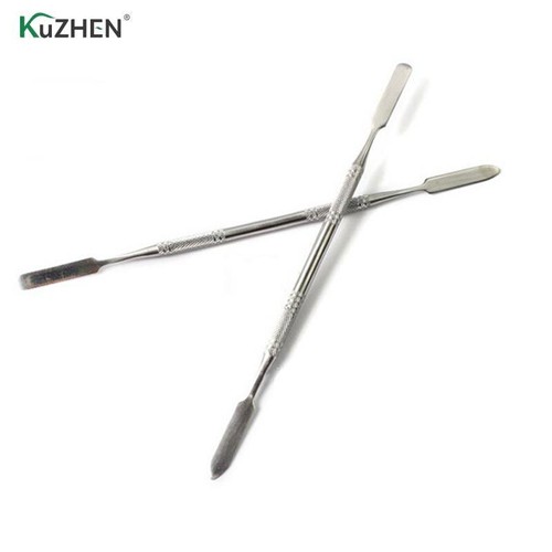 Stainless Steel Mixing Spatula ManicureDental Rod Art Make up 16.7cm ...