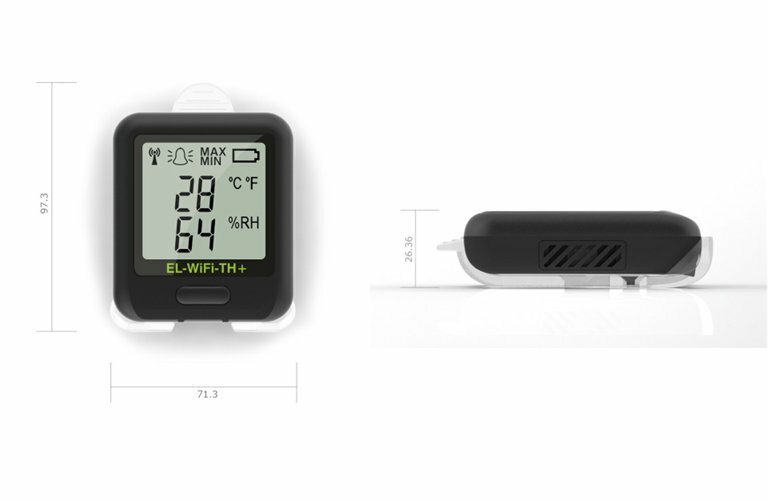 Lascar EL-WIFI-TH+ Wireless High Accuracy Humidity & Temperature Data ...