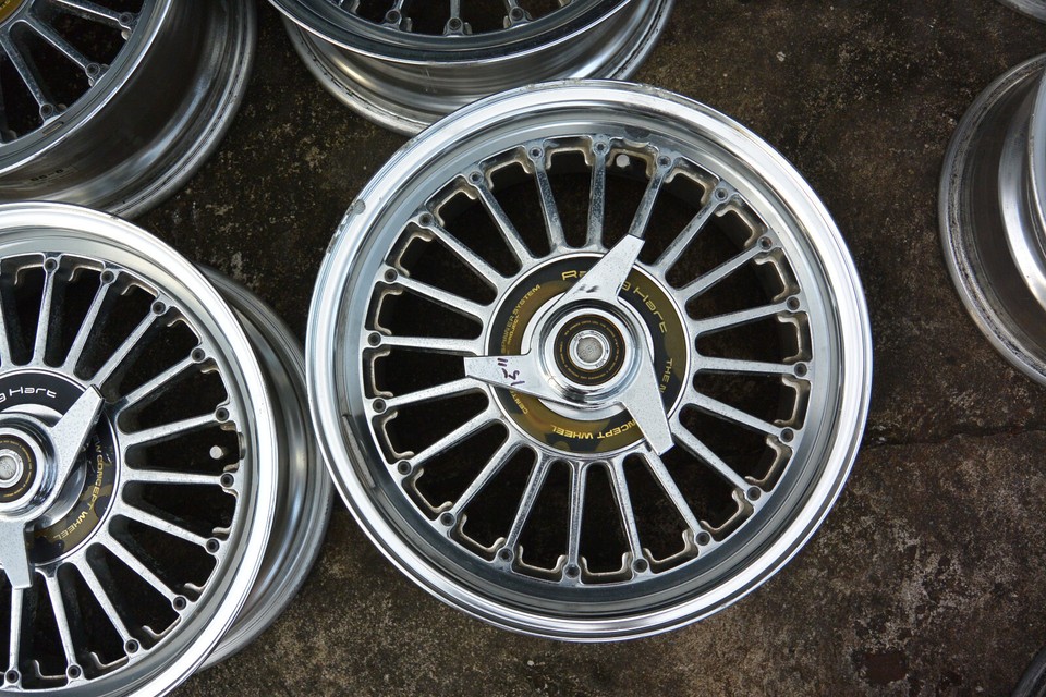 15" JDM SSR HART Spinner Fins Wheels Rims | 5x114.3 | 6.5" | Retro ...