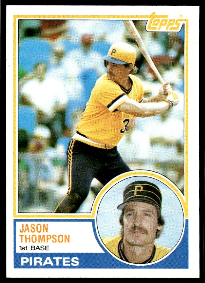 1983 Topps Jason Thompson Pittsburgh Pirates #730 | eBay