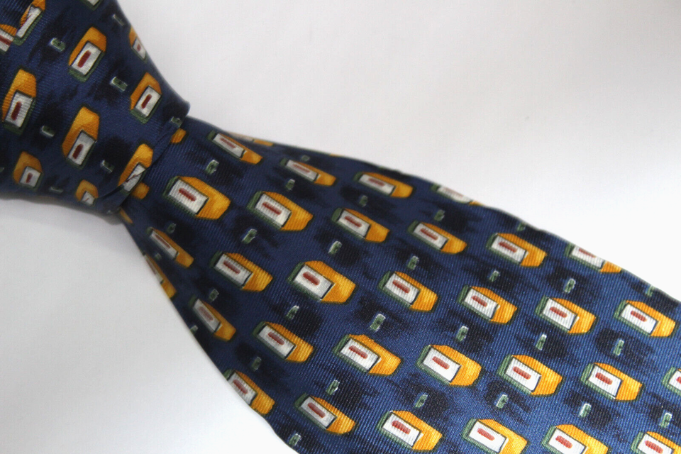 BELLINI Silk tie Made in Italy F39334 | eBay