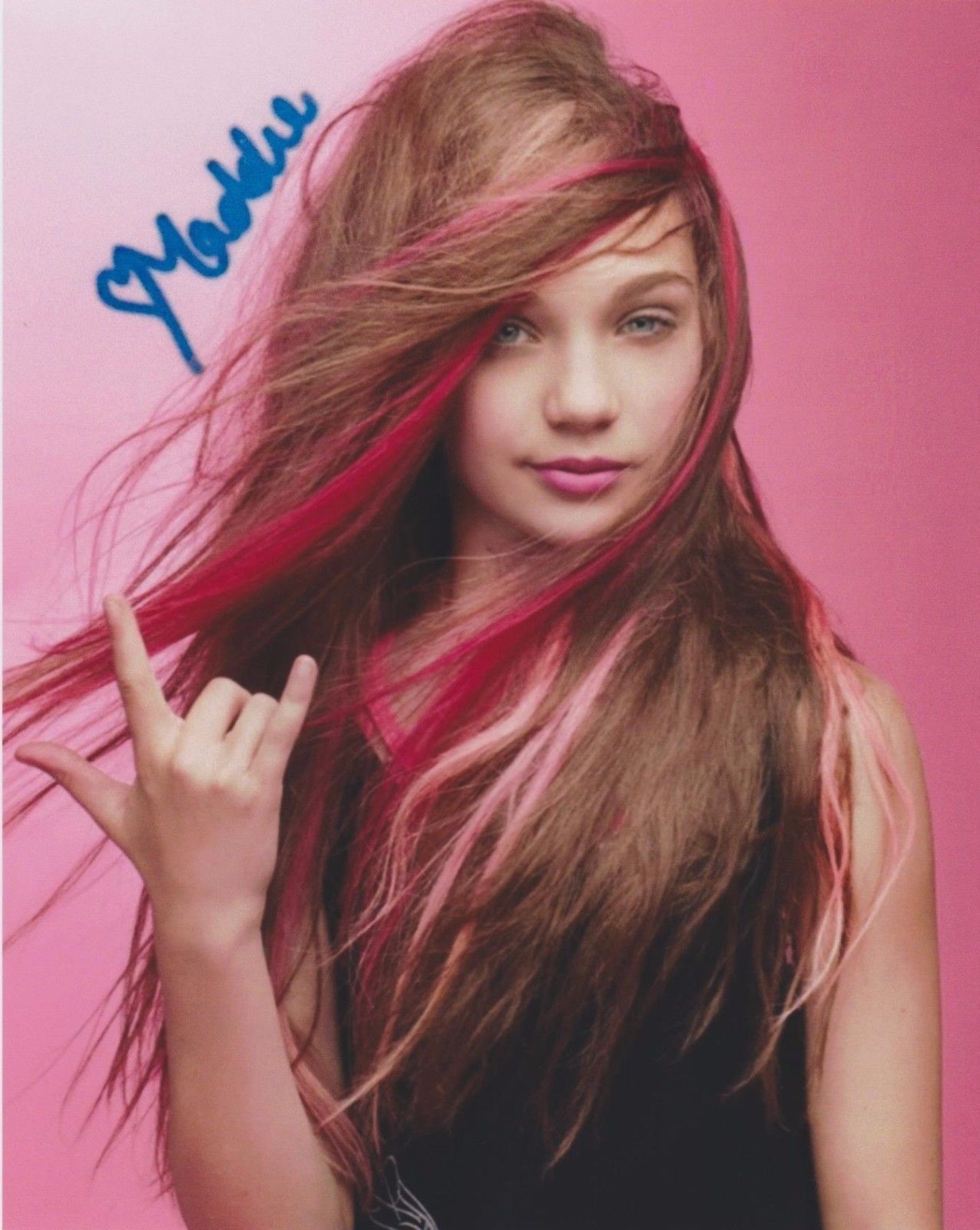 Maddie Ziegler Autographe Sia Chandelier Dance Mamans Autographe | eBay