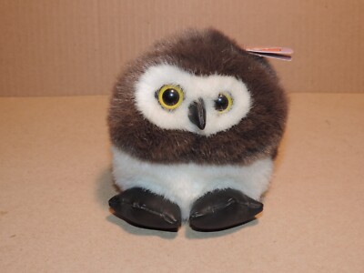 VTG PUFFKINS OLLEY THE OWL PLUSH BEANIE SWIBCO NO. 6626 WITH TAGS 1997 ...