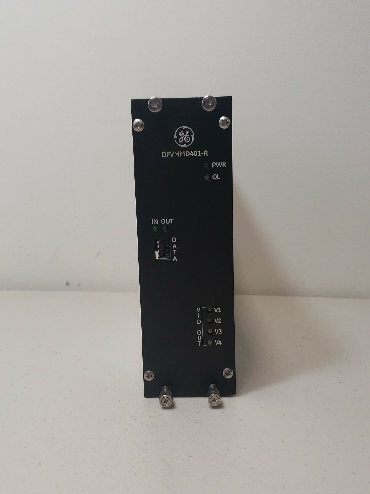 GE Security DFVMMD401-R 4 Channel Digital Video Mux RX / Data TCVR, 1 ...