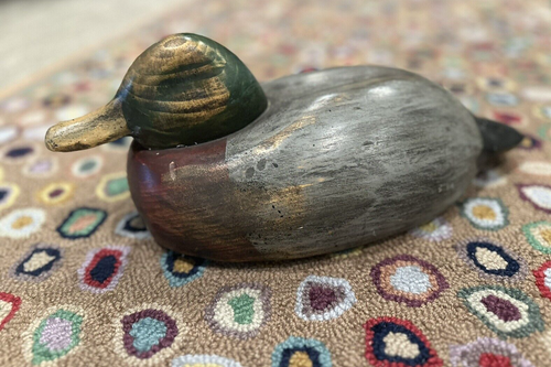 MICHAEL WILSON Mallard Duck Wooden Decoy Signed 1979 Vintage Wilson's ...