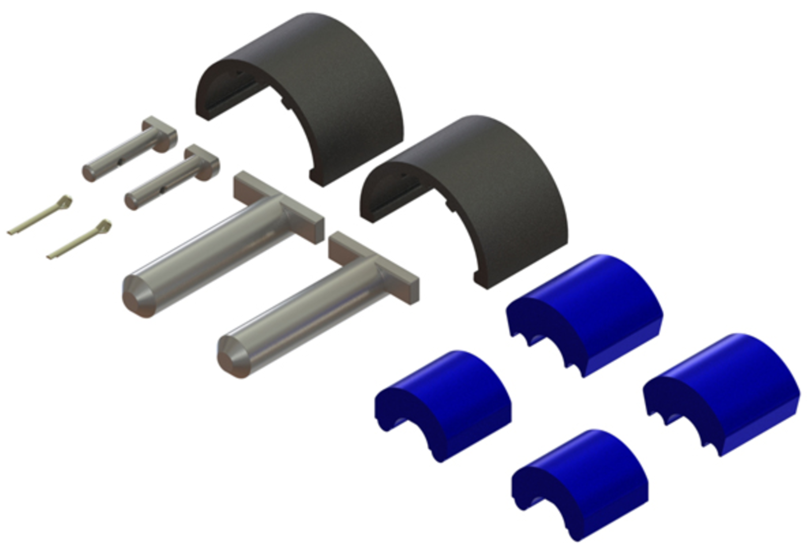 (1) Atro Bracket Pin Kit for Fontaine Top Plate FW99-32LLB (KIT-PIN-LLB ...