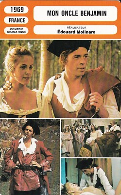 Fiche Cinéma - EDOUARD MOLINARO - MON ONCLE BENJAMIN - 1969 | eBay