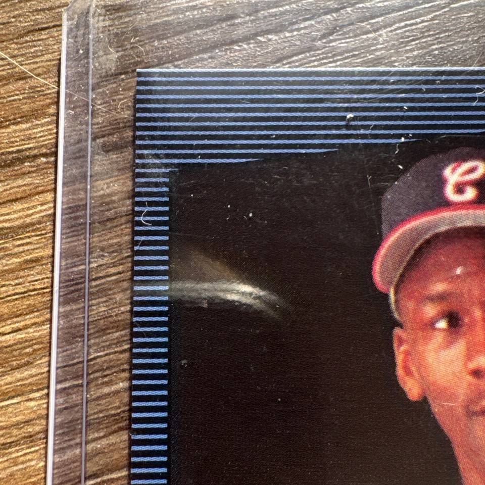 1990 Promo MICHAEL JORDAN Rated Rookie Donruss Fun City Baseball White ...
