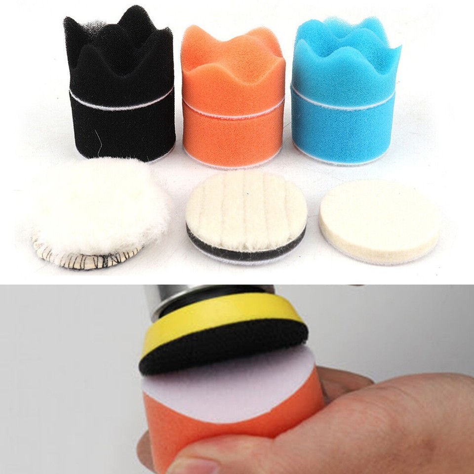 Polishing Pads Kit Flat Foam Pad Wave Foam Pad New 26mm Black Orange ...