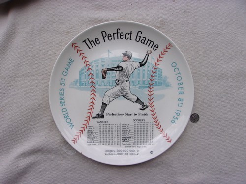 New York Yankees Don Larsen 1956 World Series Perfect Game Plate ...