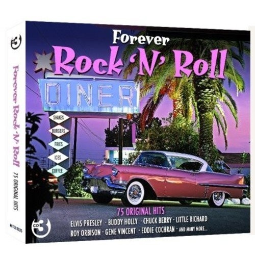 FOREVER ROCK 'N' ROLL HITS-75 ORIGINAL HITS 3 CD NEU BUDDY HOLLY/ELVIS ...