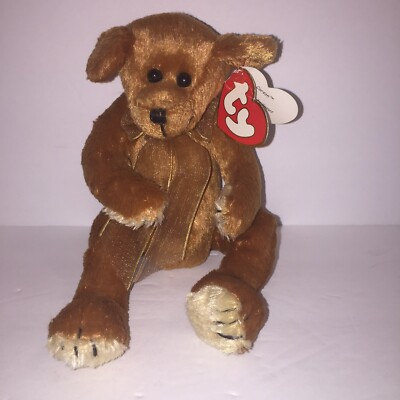 Ty Attic Treasures Beanie Baby Carson The Teddy Bear 1993 Sku G | eBay