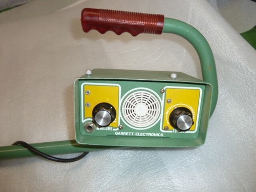 RARE Vintage 1971 GARRETT MINI HUNTER Metal Detector all purpose bfo | eBay