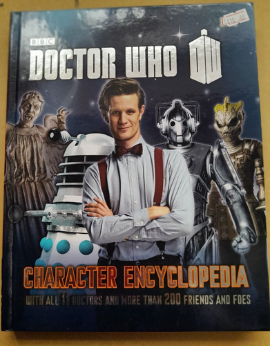Doctor Who Book 'Character Encyclopedia' Matt Smith | eBay