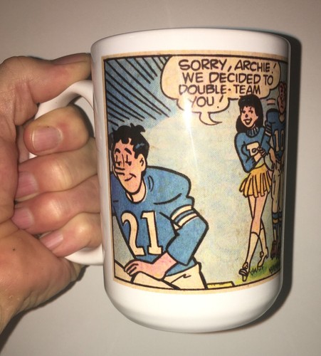 Archie Betty & Veronica DOUBLE TEAM Innuendo Comic Panel LARGE 15 Oz ...