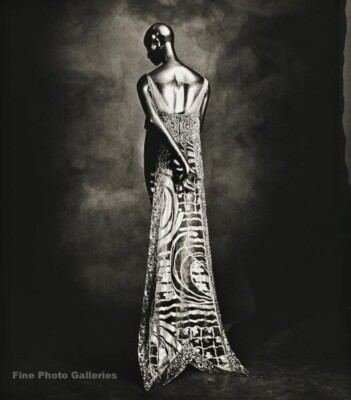 1974/84 Vintage IRVING PENN Female Fashion Callot Swallowtail Dress ...