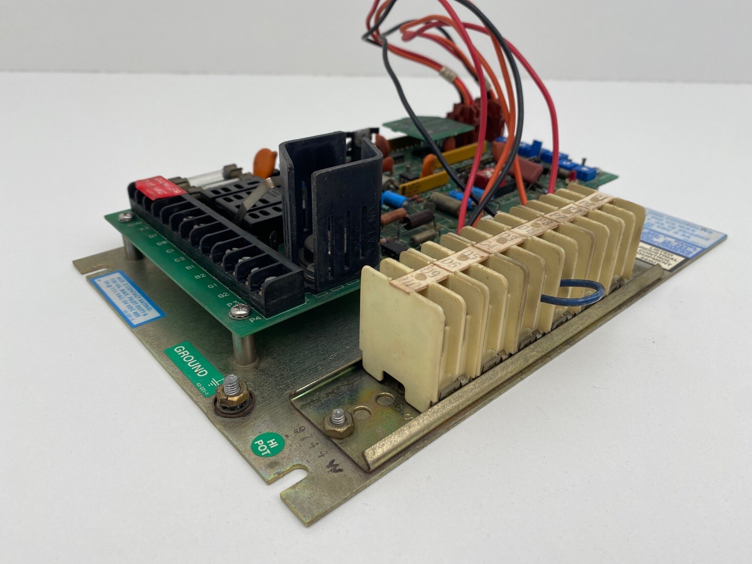 Eaton Dynamatic 15-533-1001 Speed Controller Model 4000 Panel Assembly ...