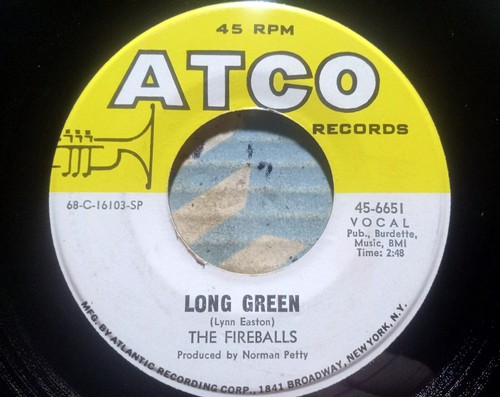 The Fireballs - Long Green / Light In The Window - Atco 6651 🔊 | eBay