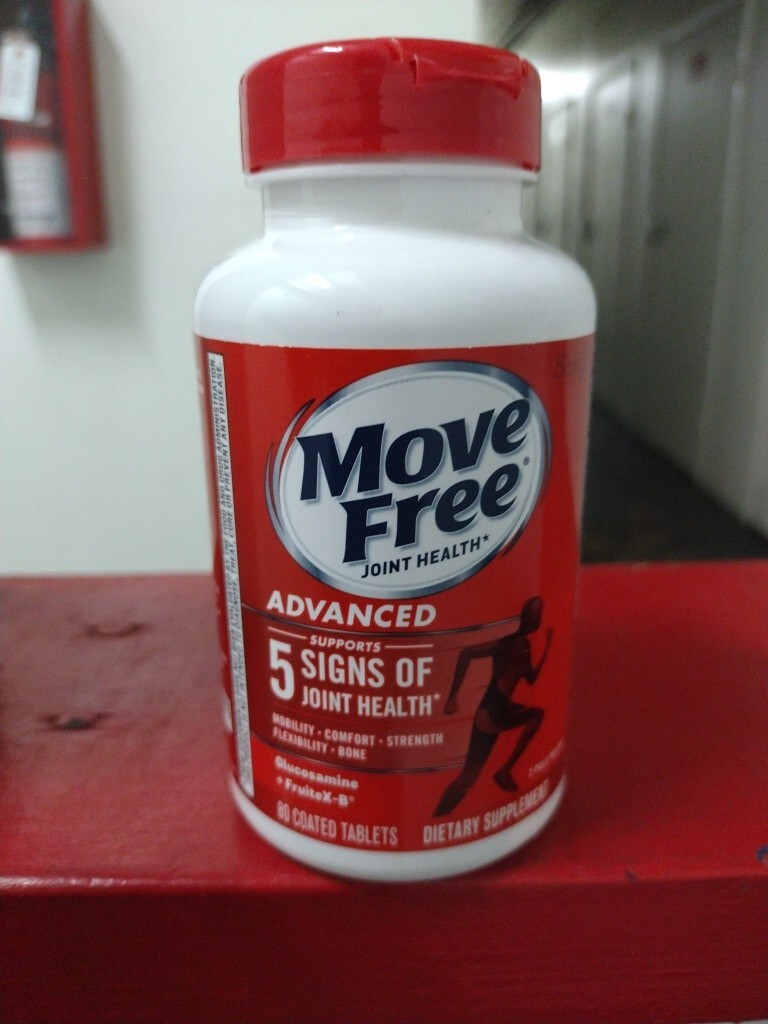 Move Free Advanced Plus MSM and Vitamin D3, 80 tablets Joint Health Exp ...