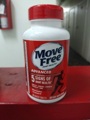Move Free Advanced Plus MSM and Vitamin D3, 80 tablets Joint Health Exp ...