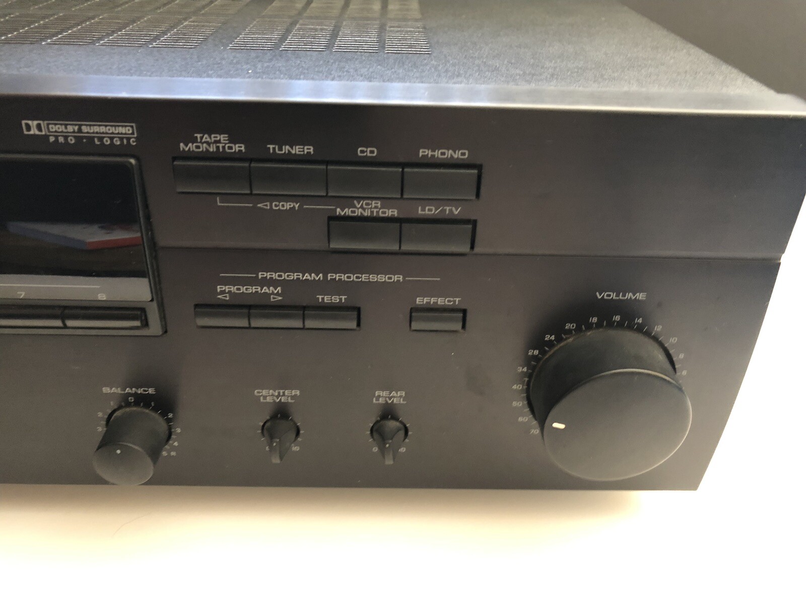 YAMAHA RX-V390 5.1 CHANNEL 180W NATURAL SOUND STEREO RECEIVER VINTAGE ...