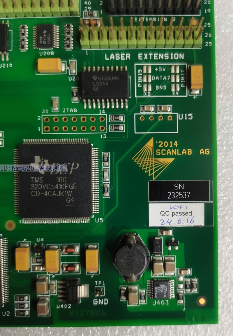 🔥🔥1PC for 100% test SCANLAB AG 2014 RTC4 (by Fedex or DHL 90days ...