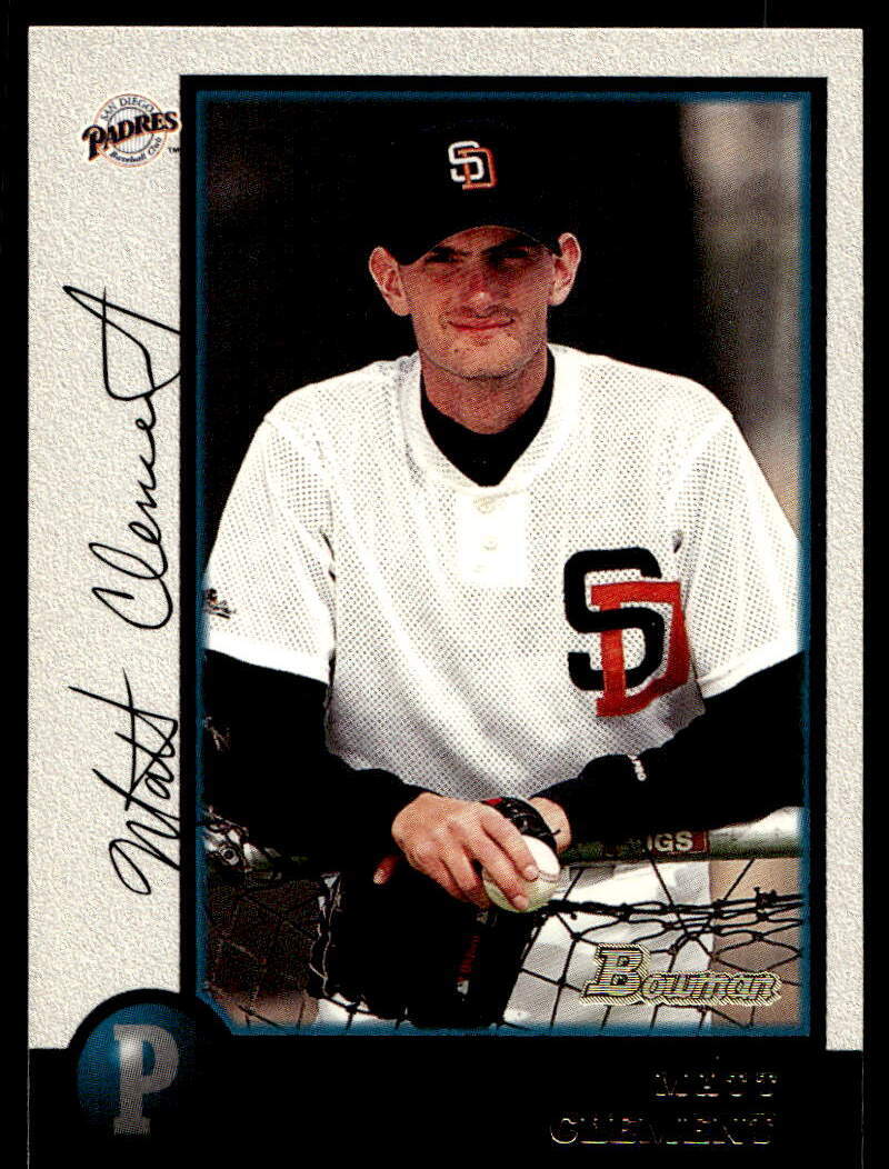 1998 Bowman 188 Matt Clement San Diego Padres Baseball Card | eBay