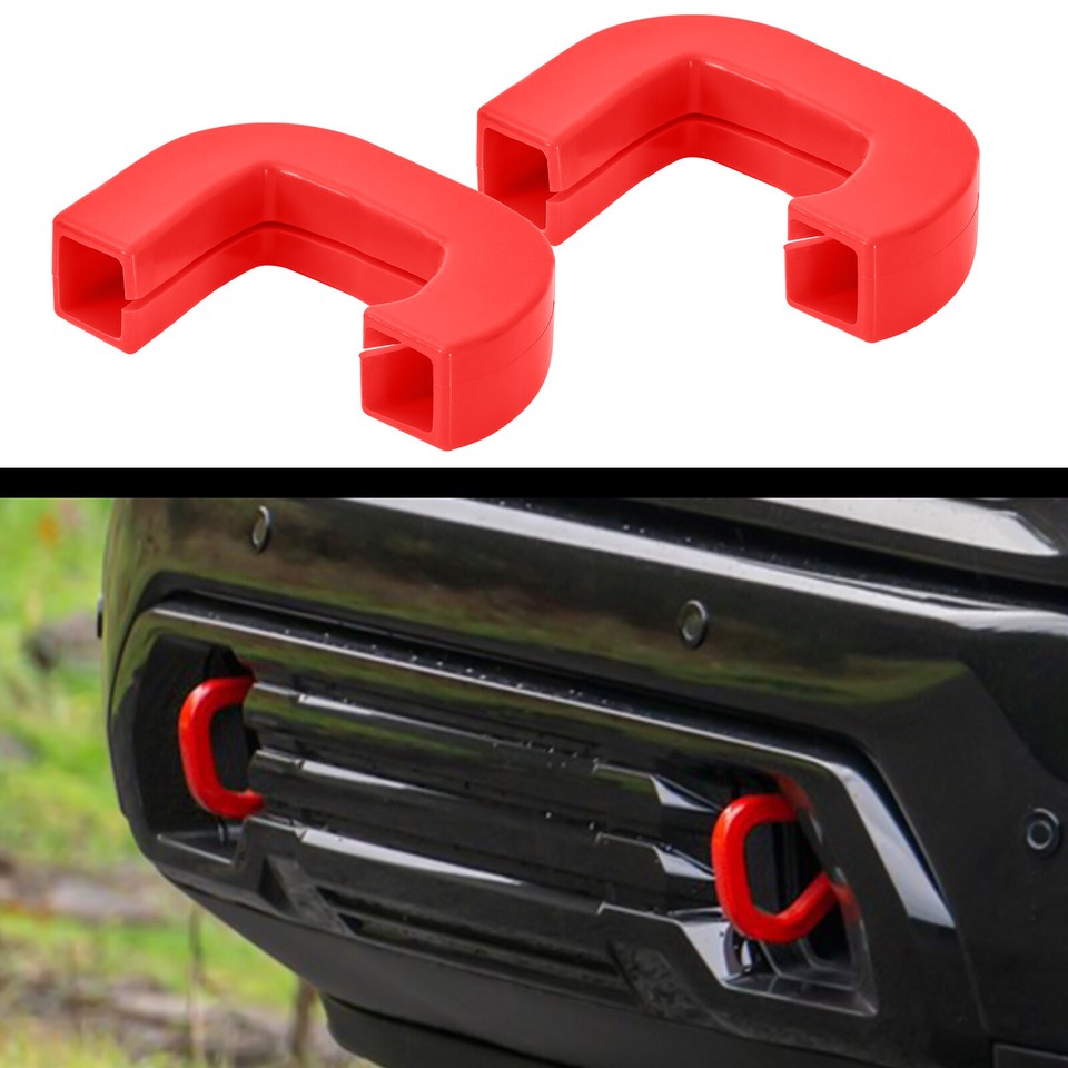 Tow Hooks Covers for GMC Sierra 1500 2019-2024 Vertical Tow Hooks Hitch ...