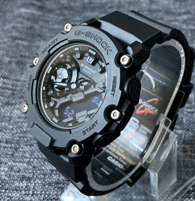 CASIO G SHOCK GA-2200BB-1AER BLACK CARBON CORE ANALOG&DIGITAL WR 200M ...